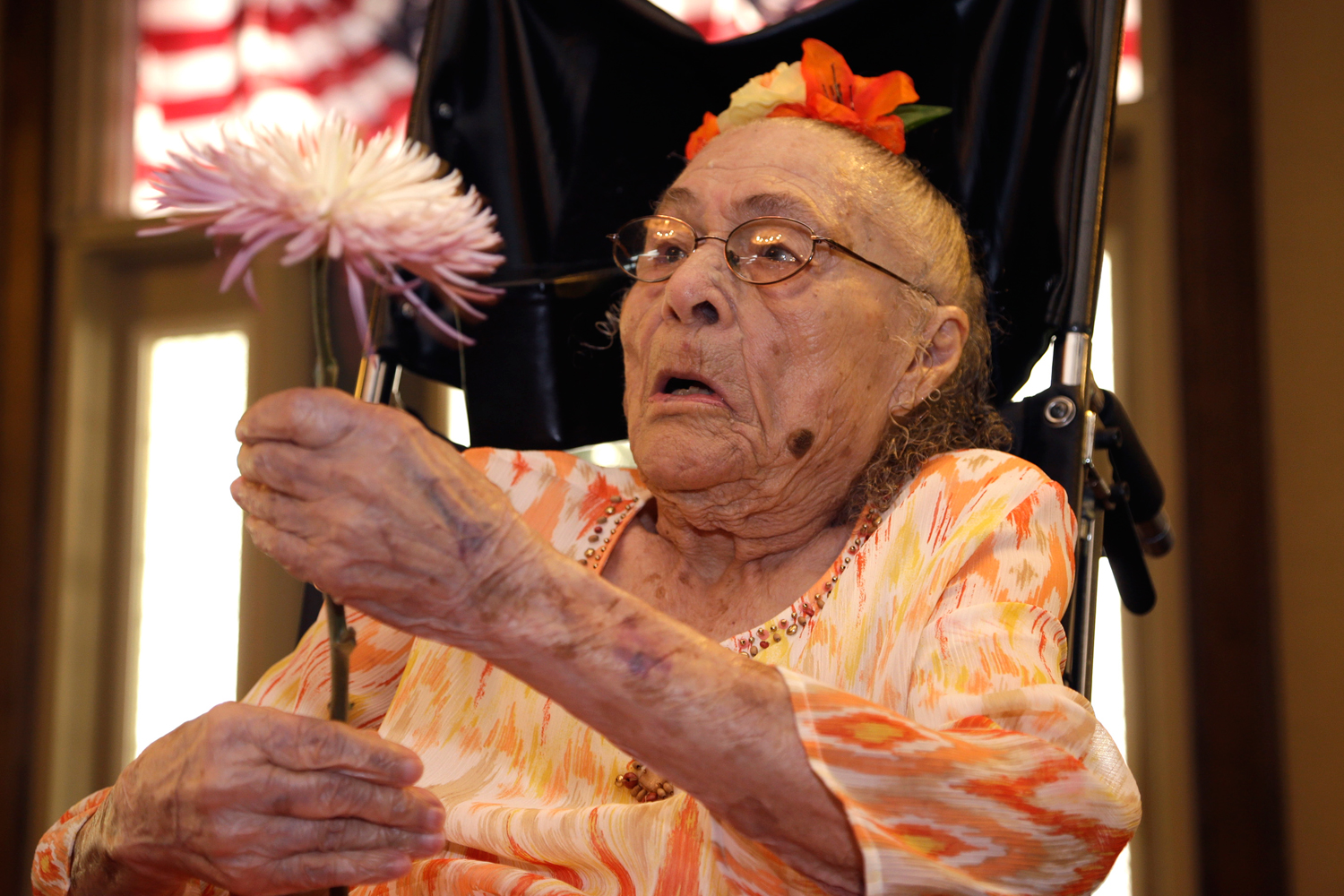 Oldest American Gertrude Weaver Is 116