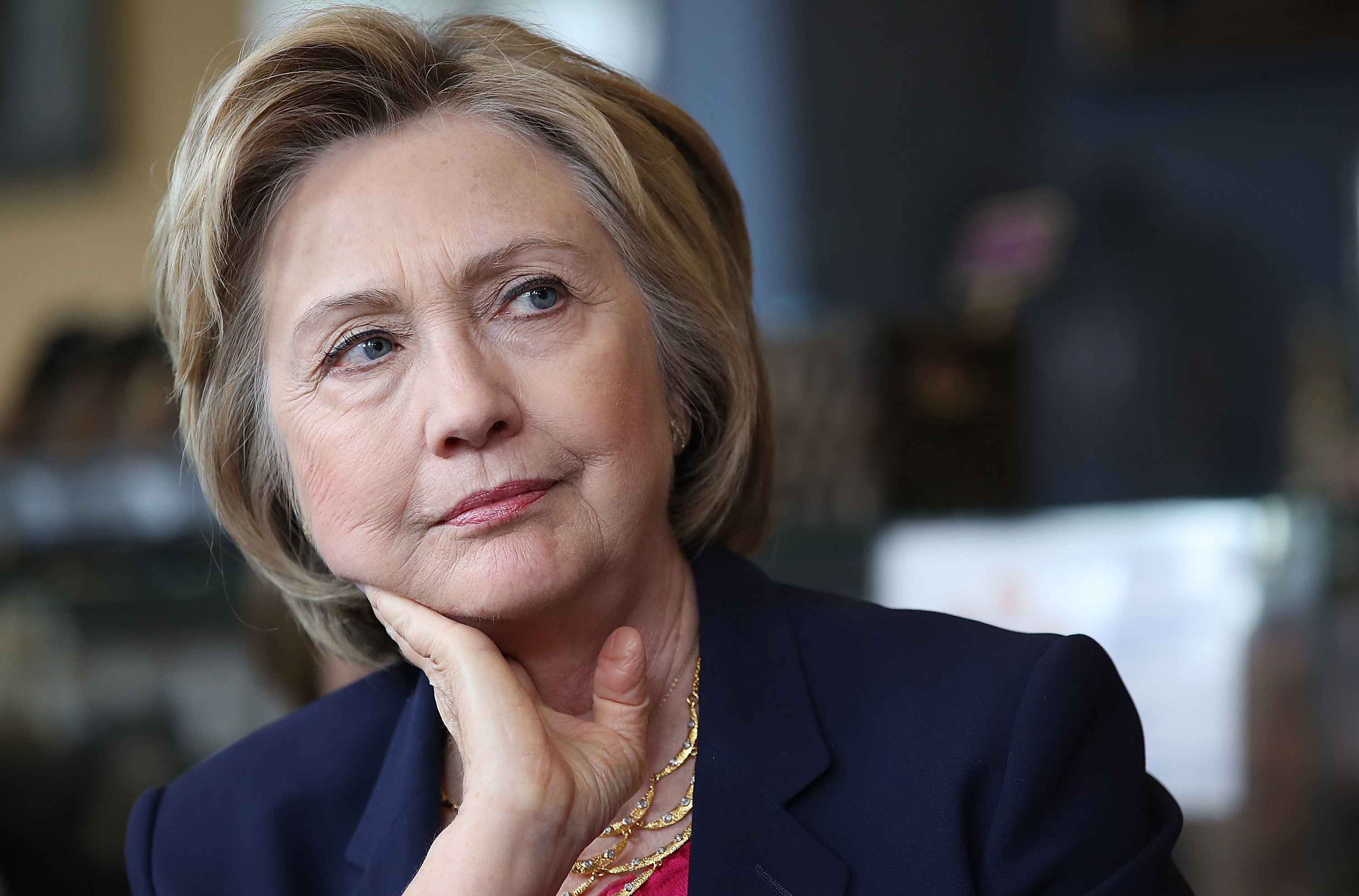 Hillary Clinton Tries to Pitch Herself As Just-Folks