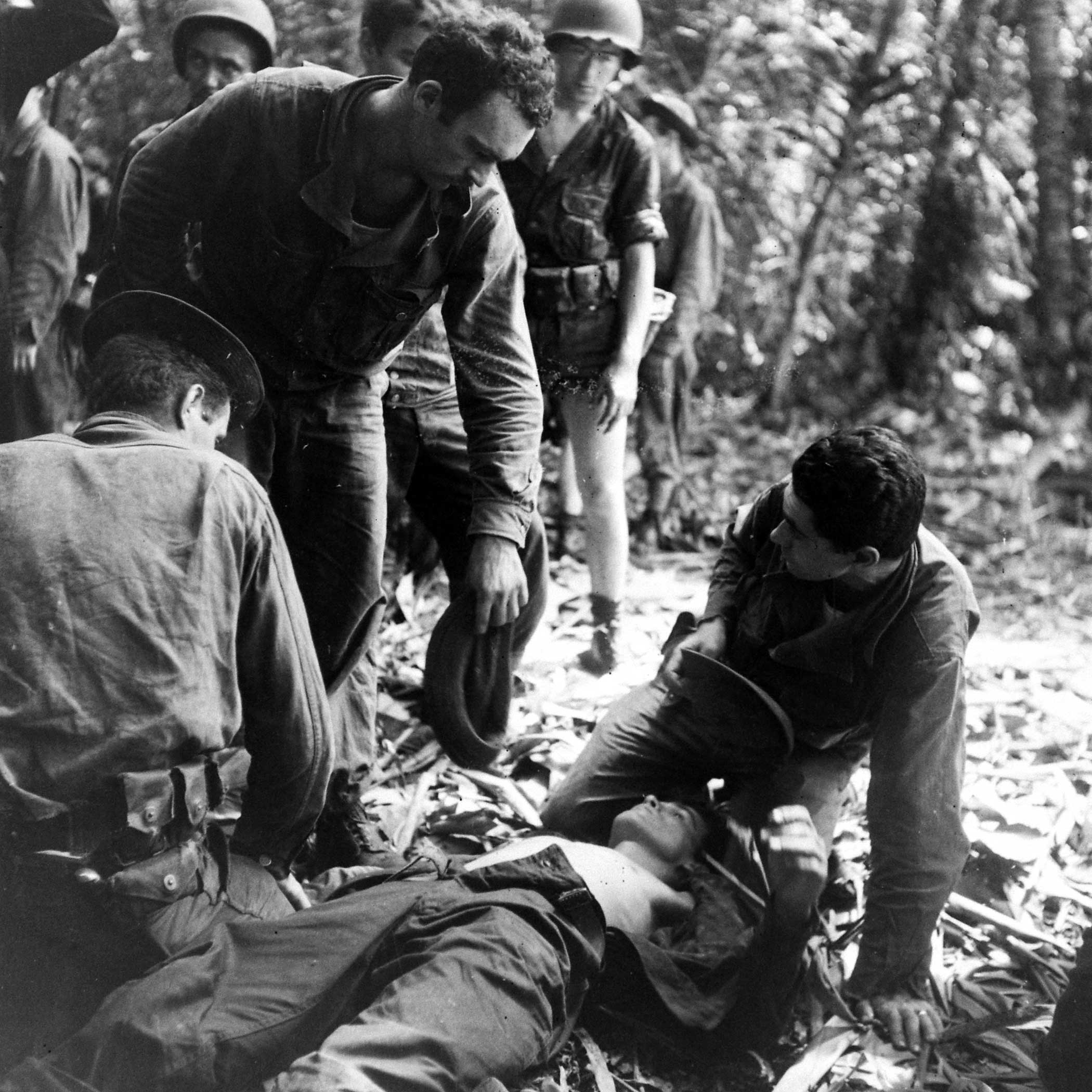 'Dead Americans at Buna Beach': The Photo That Won World War II