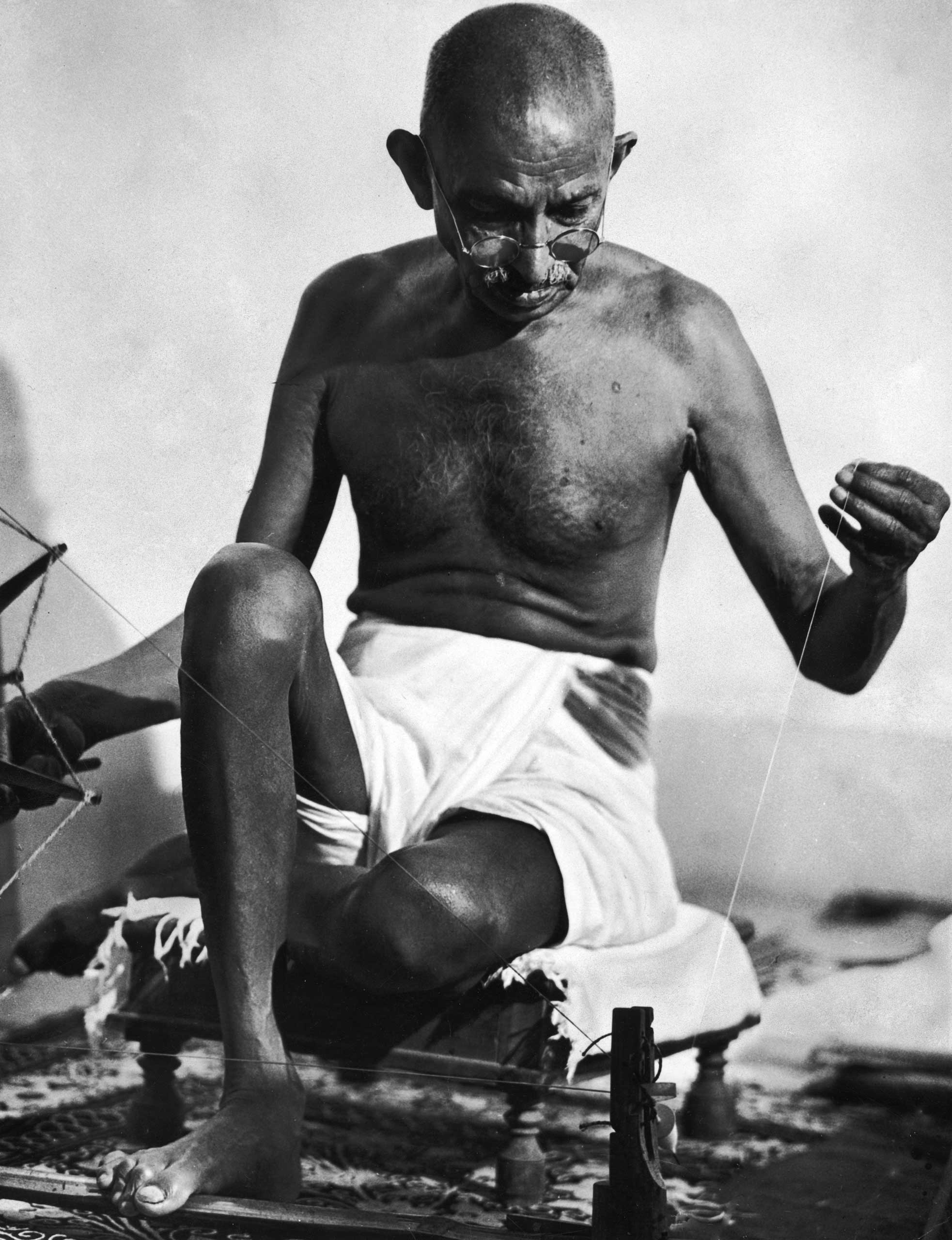 Gandhi and His Spinning Wheel: The Story Behind a Famous Photo