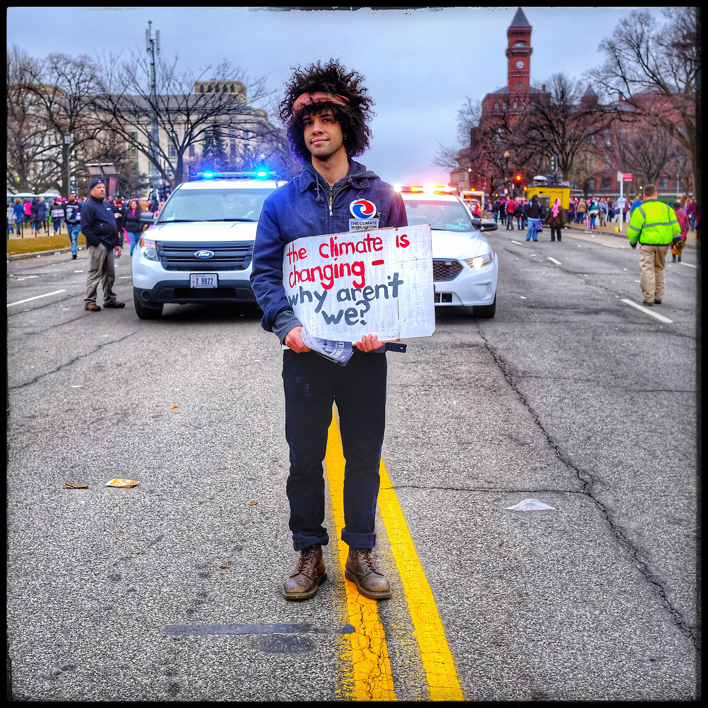 Women's March: Men in Solidarity After Trump Inauguration