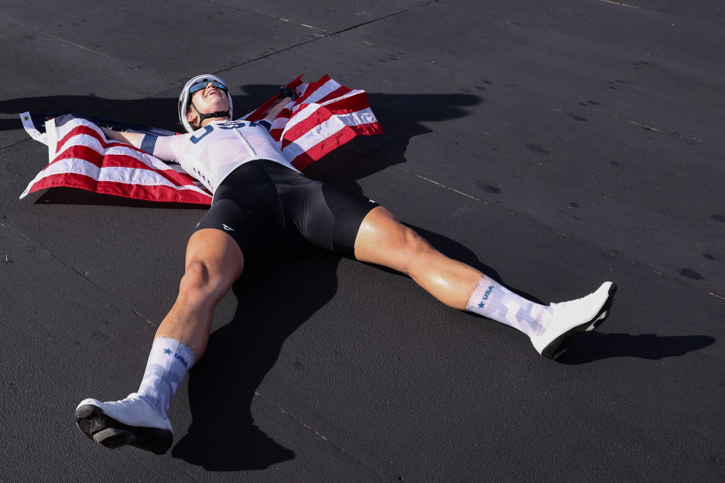 U.S. Cyclist Kristen Faulkner Wins Gold at Paris Olympics