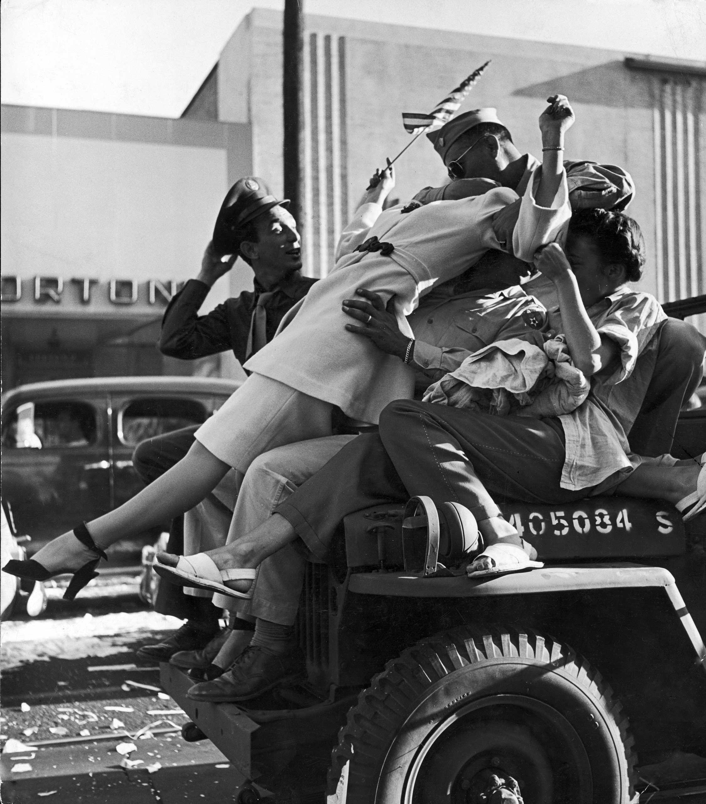 V-J Day: A Sailor and a Nurse in Times Square and Other Celebrations