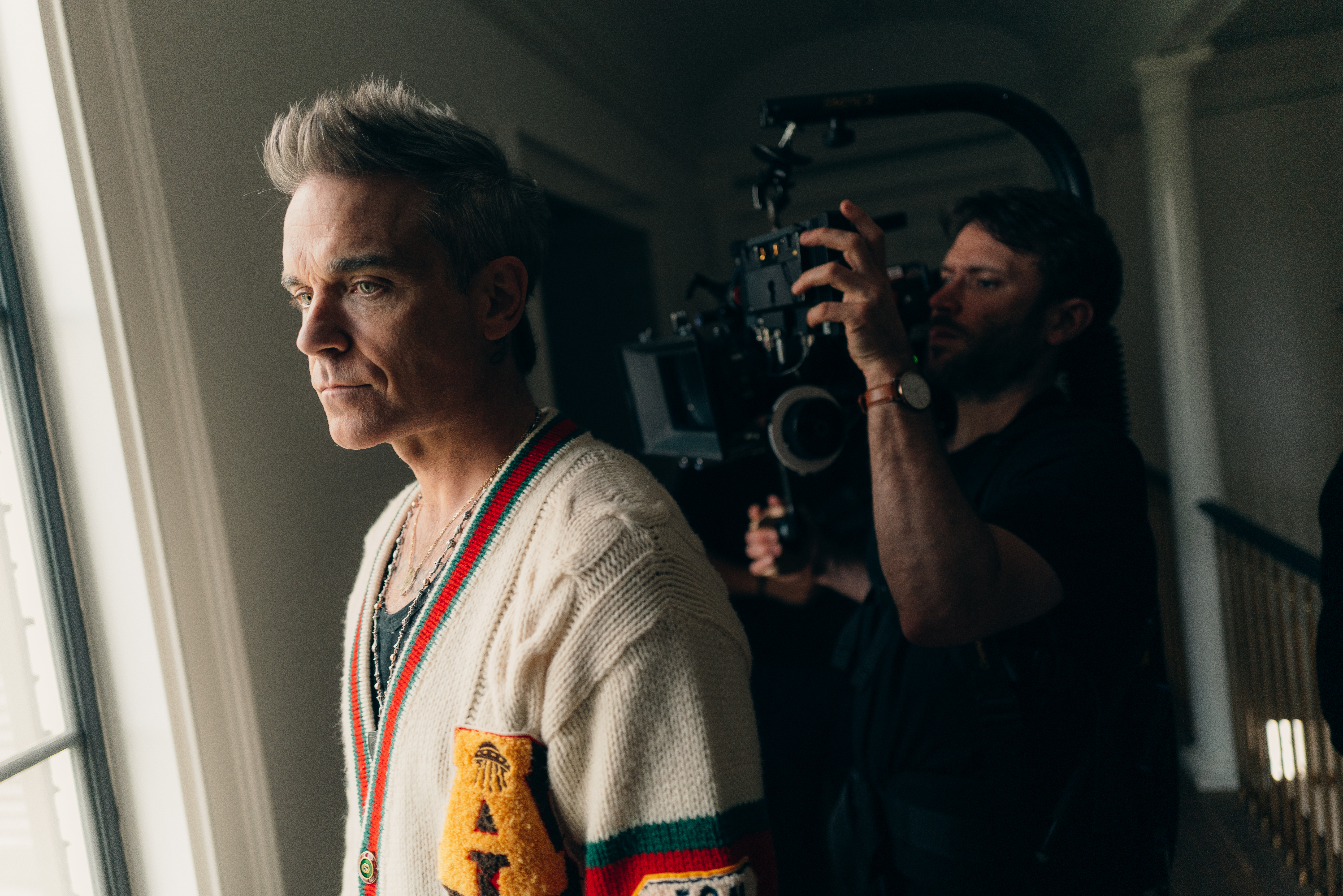 Robbie Williams On Guy Chambers and Take That In Netflix Doc
