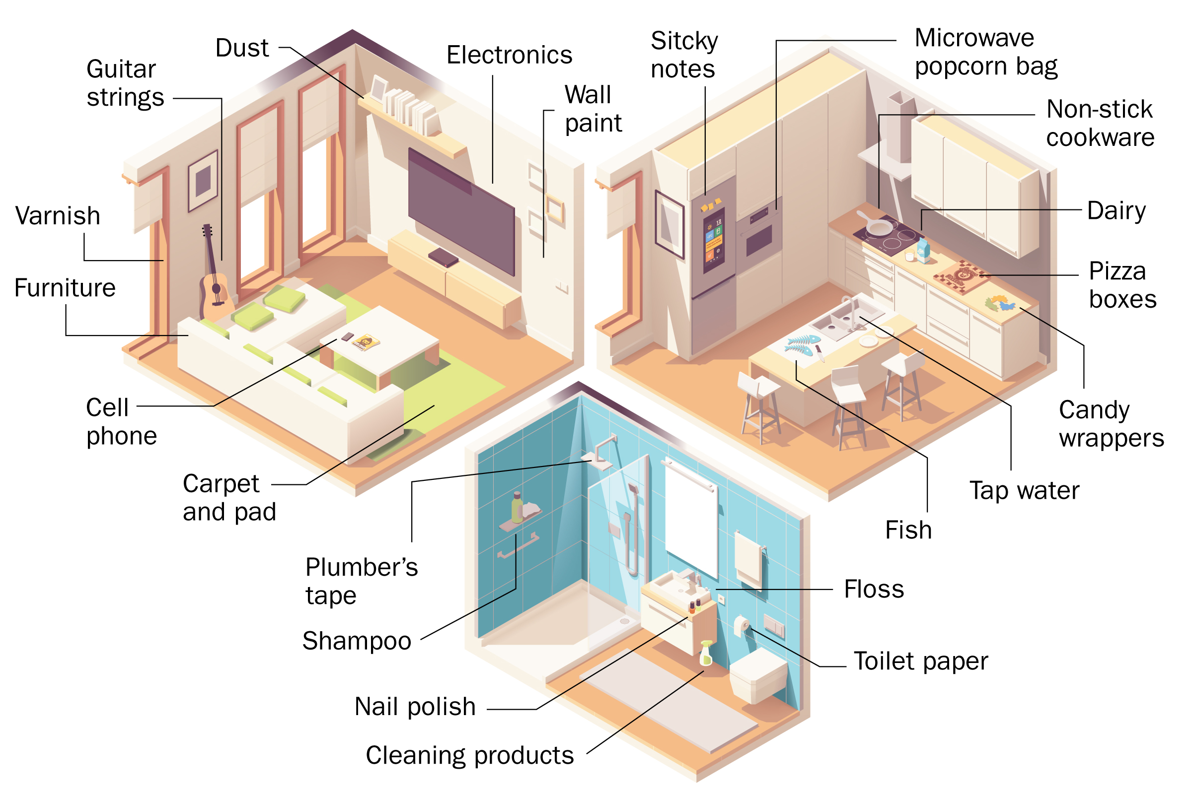 Everything in Your Home That May Have PFAS Forever Chemicals