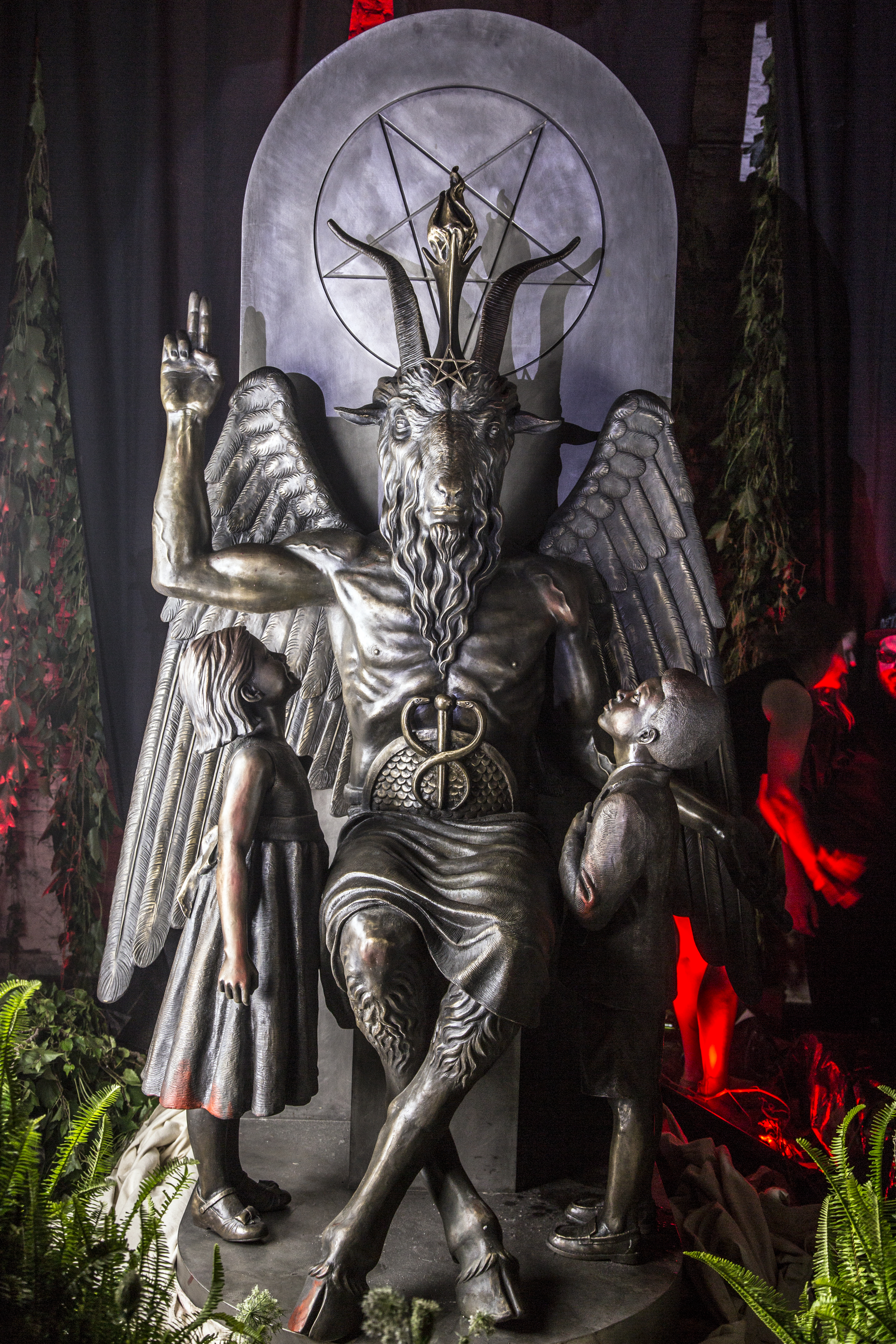 Detroit's Satanic Statue Has A Political Point to Make