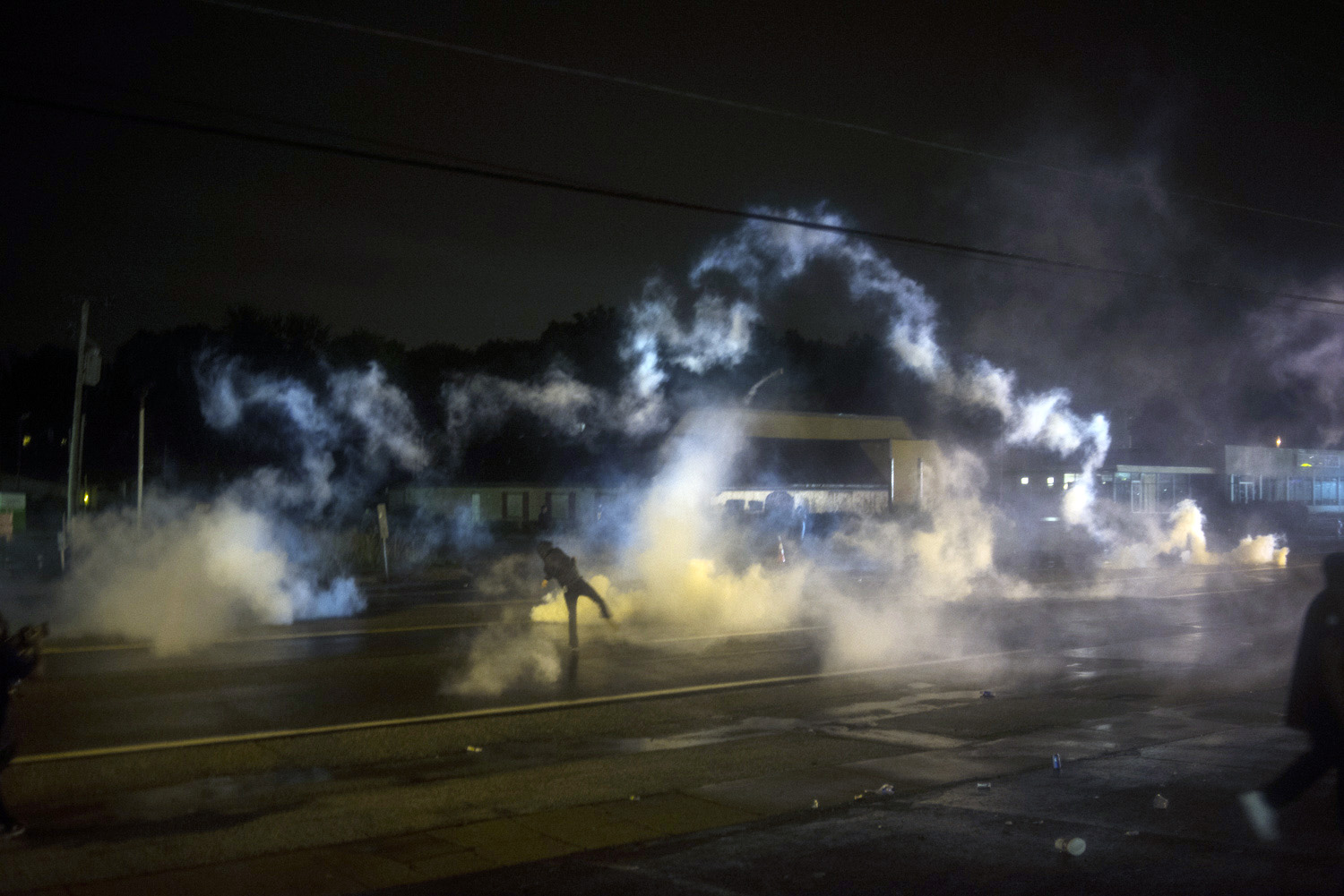 Photos Capture the Tension Between Police and Protestors in Ferguson