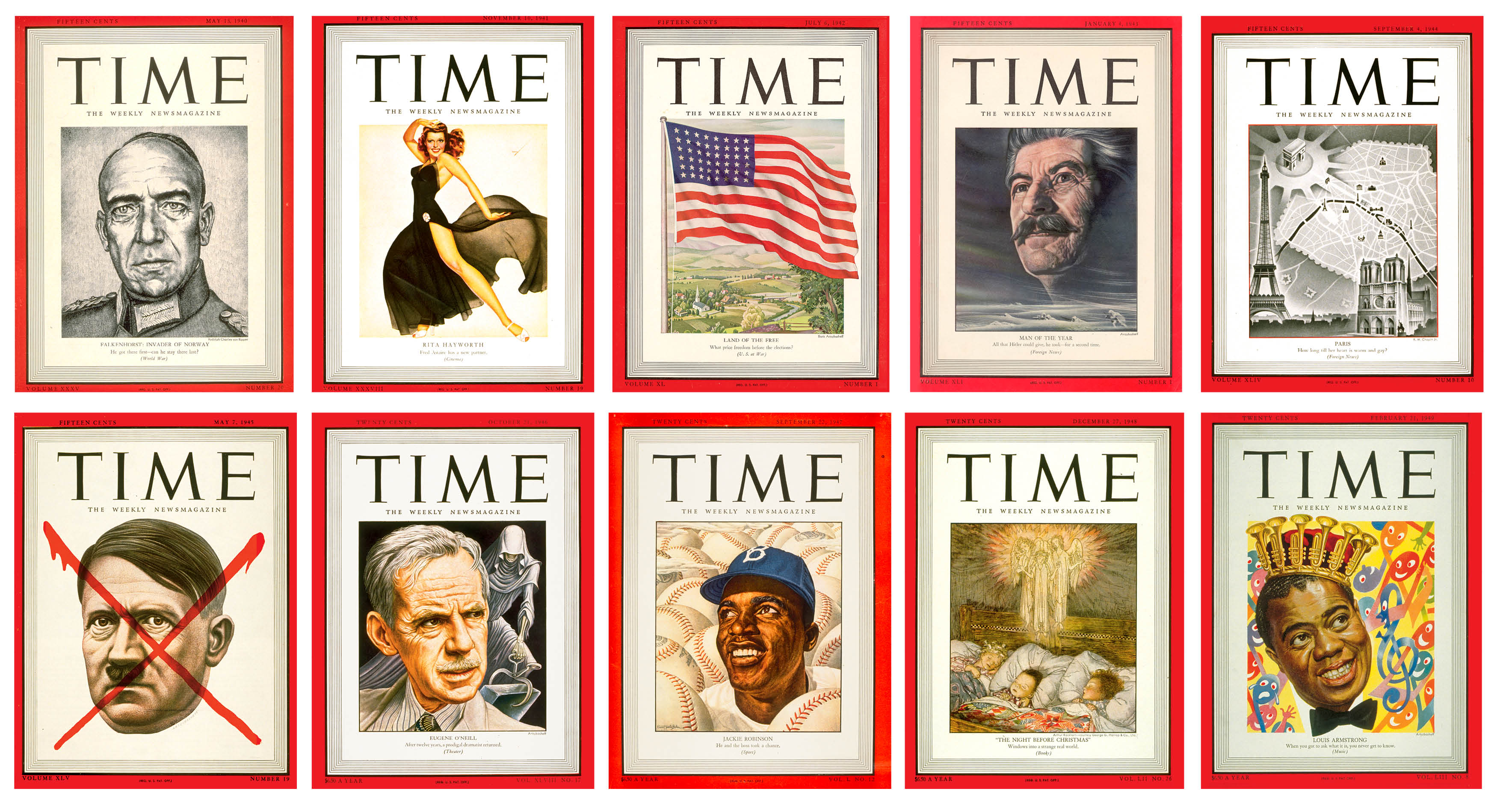 100 Years of TIME Magazine Covers
