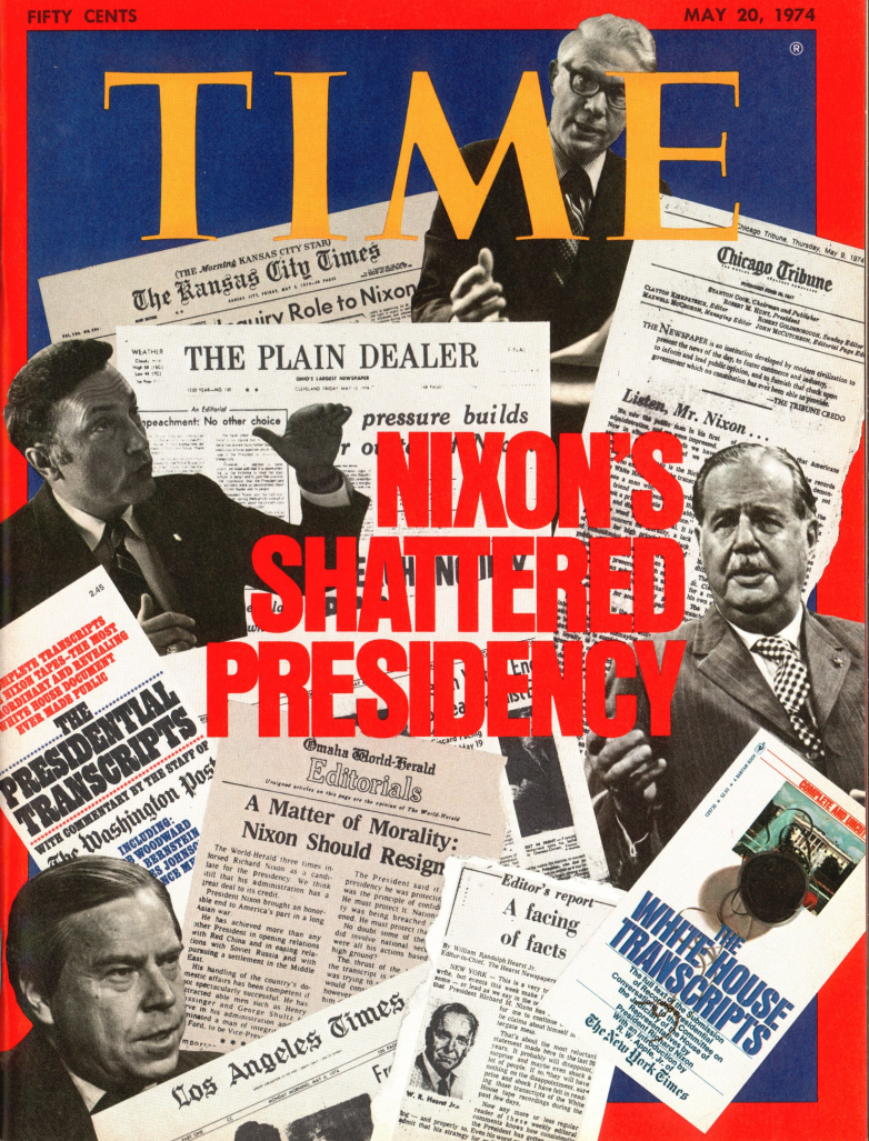 President Richard M. Nixon Resignation: TIME Magazine Cover Gallery
