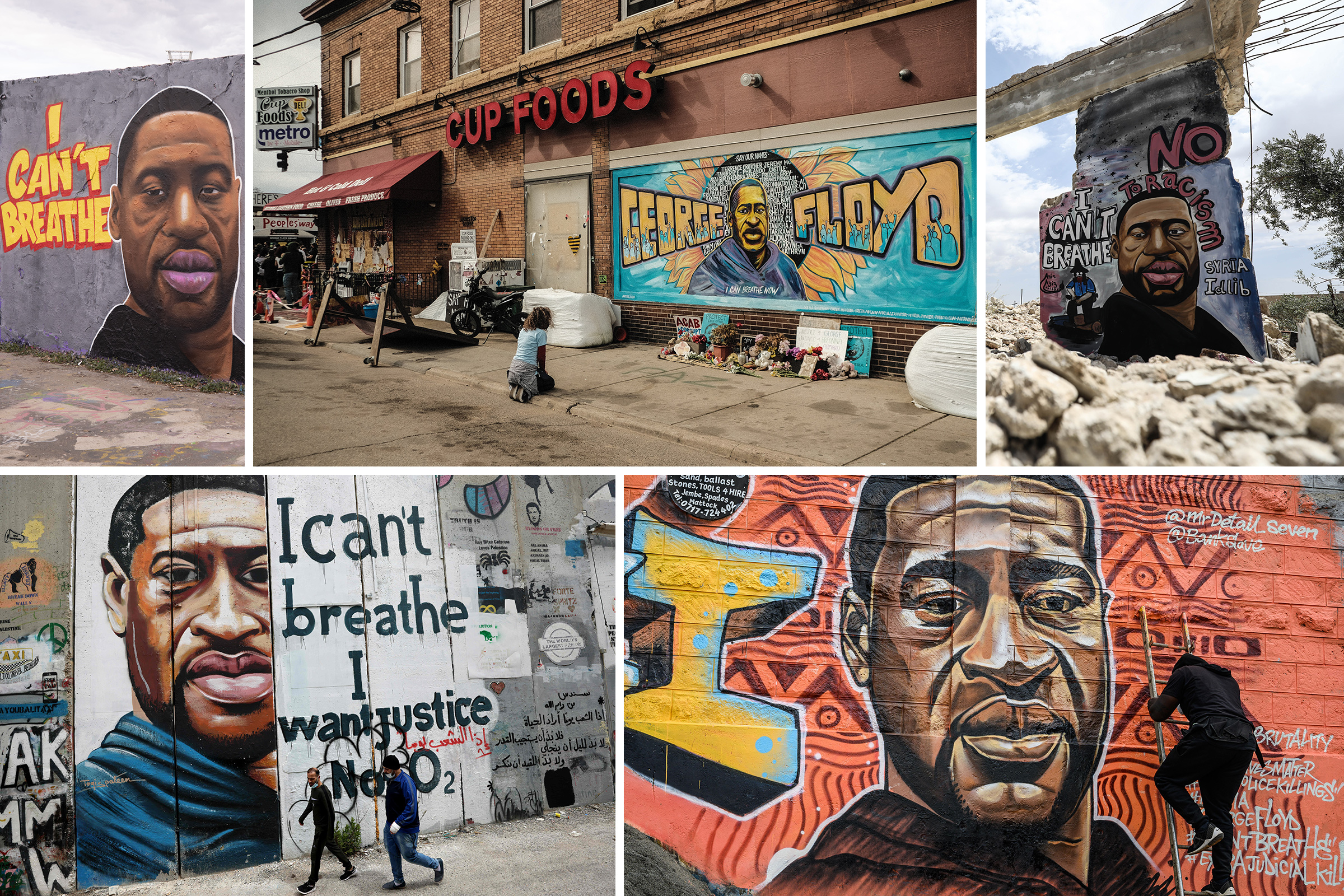 George Floyd Murals Around the World