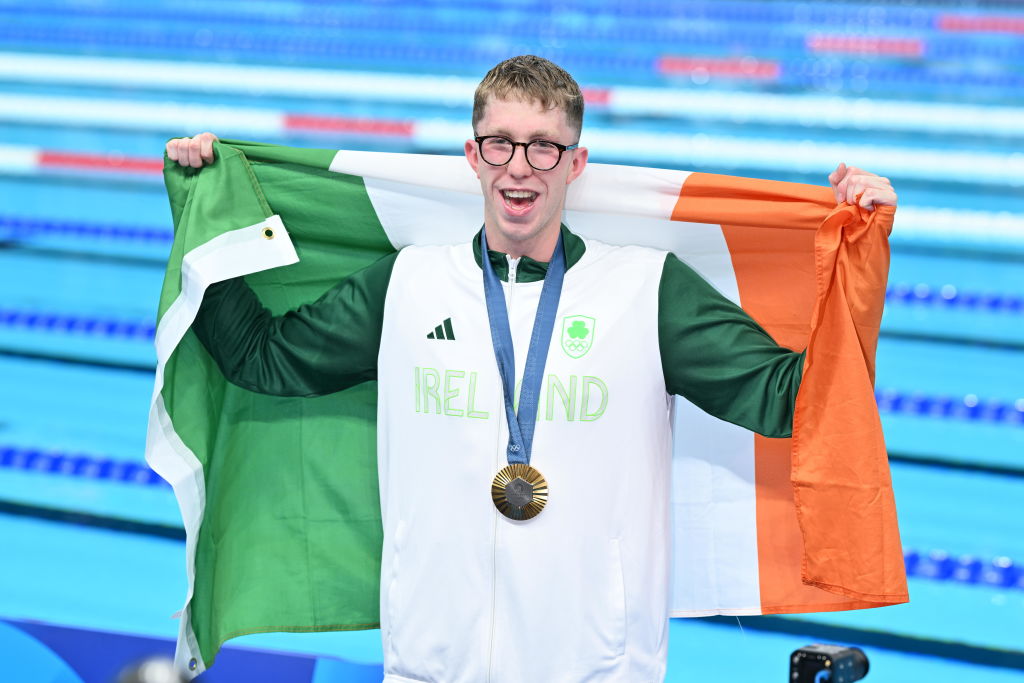 With Daniel Wiffen, Ireland Has Its Own Olympics Hero Who Wears Glasses