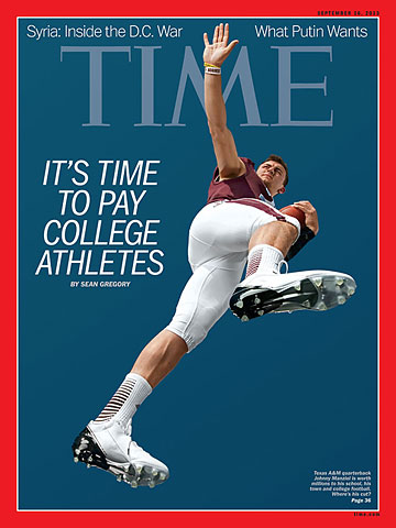 TIME Cover Story: It's Time to Pay College Athletes