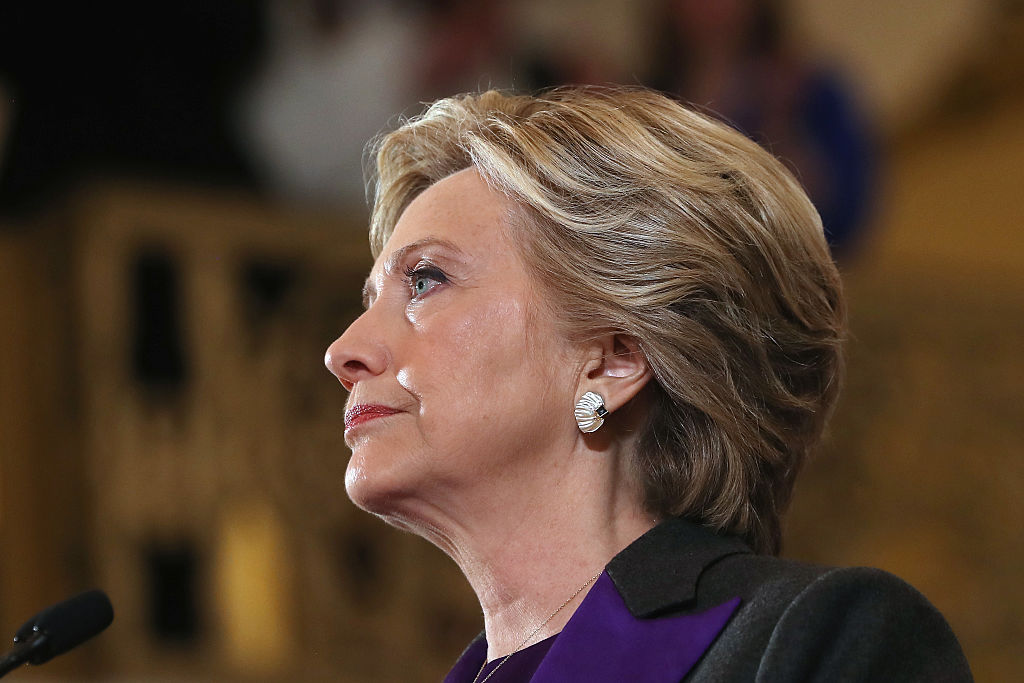 Hillary Clinton Blames Vladimir Putin and James Comey