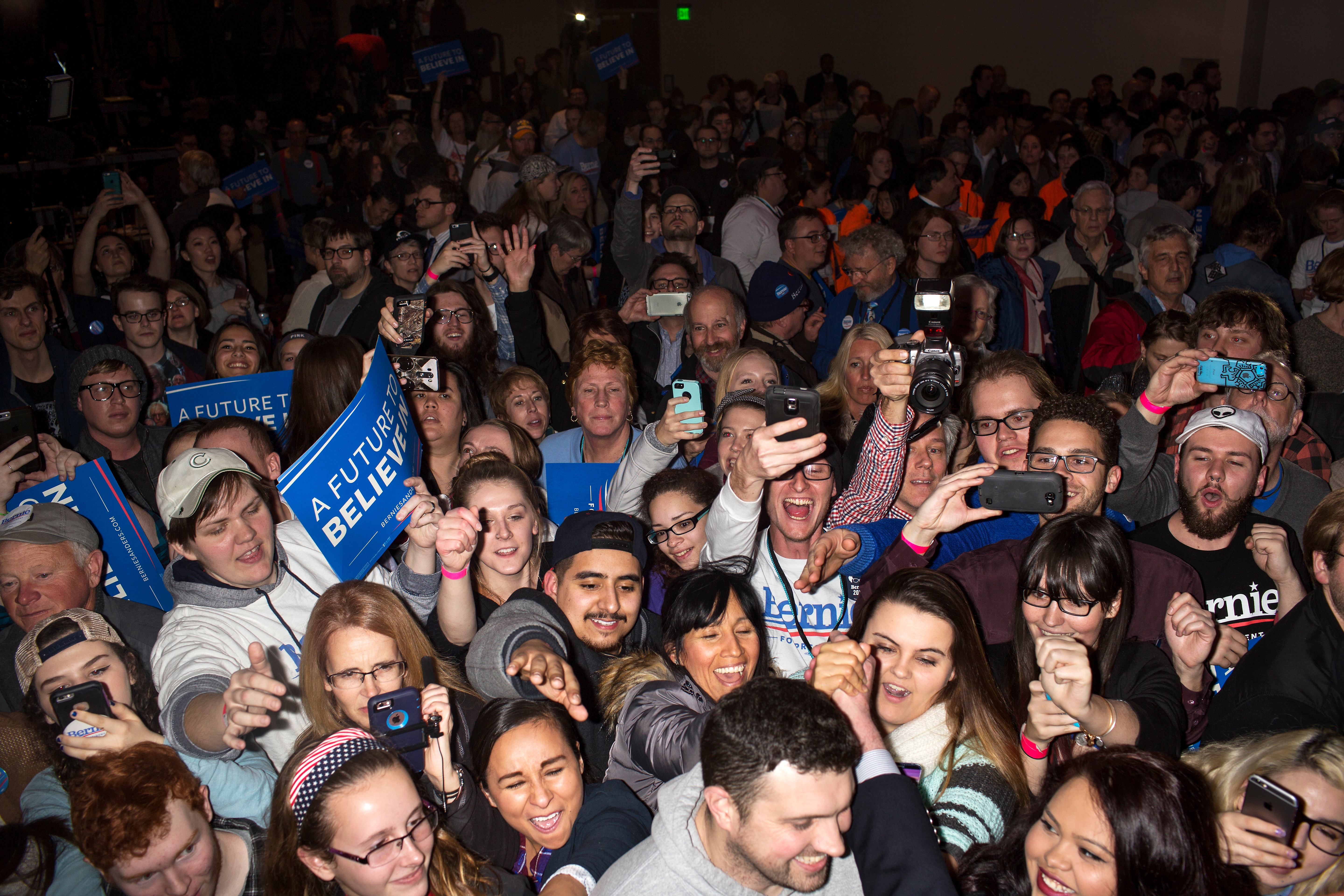 Iowa Caucuses: Inside Bernie Sanders' Iowa Party