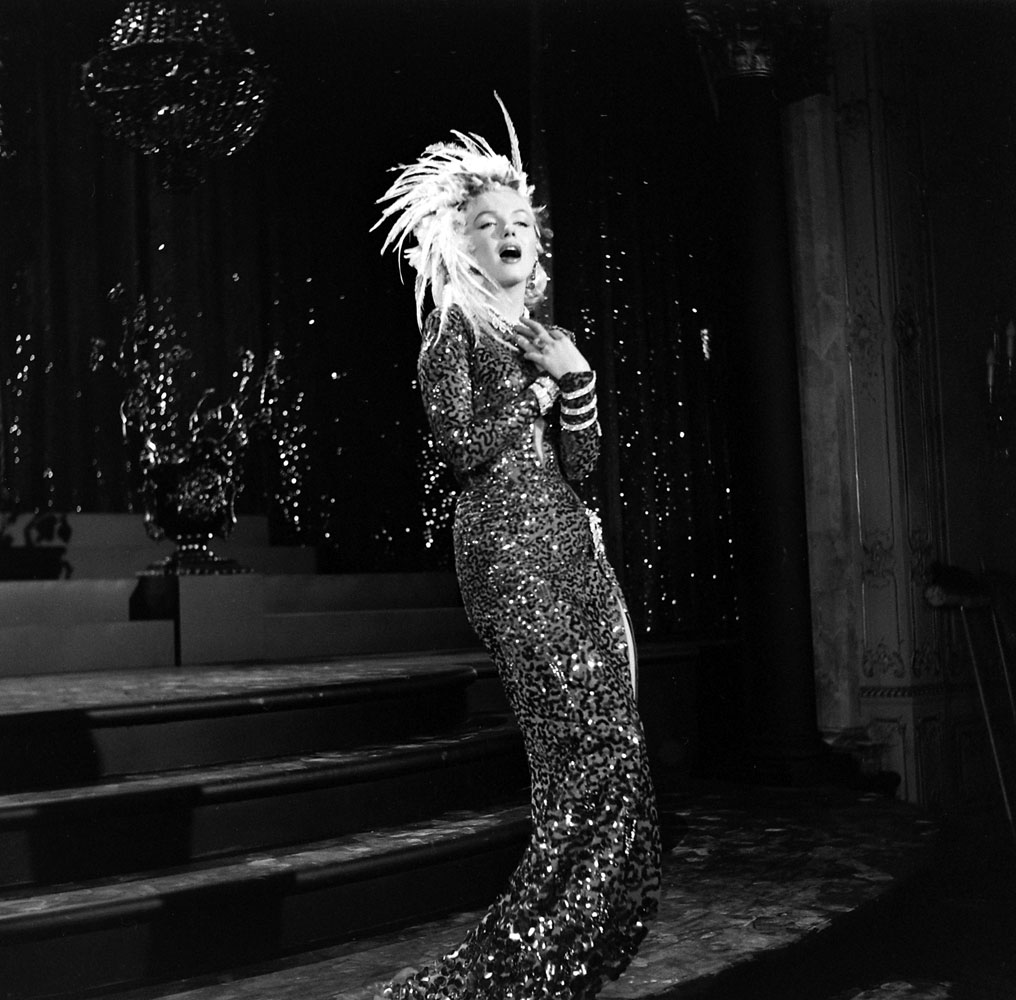Marilyn Monroe, Jane Russell: On the Set of 'Gentlemen Prefer Blondes'