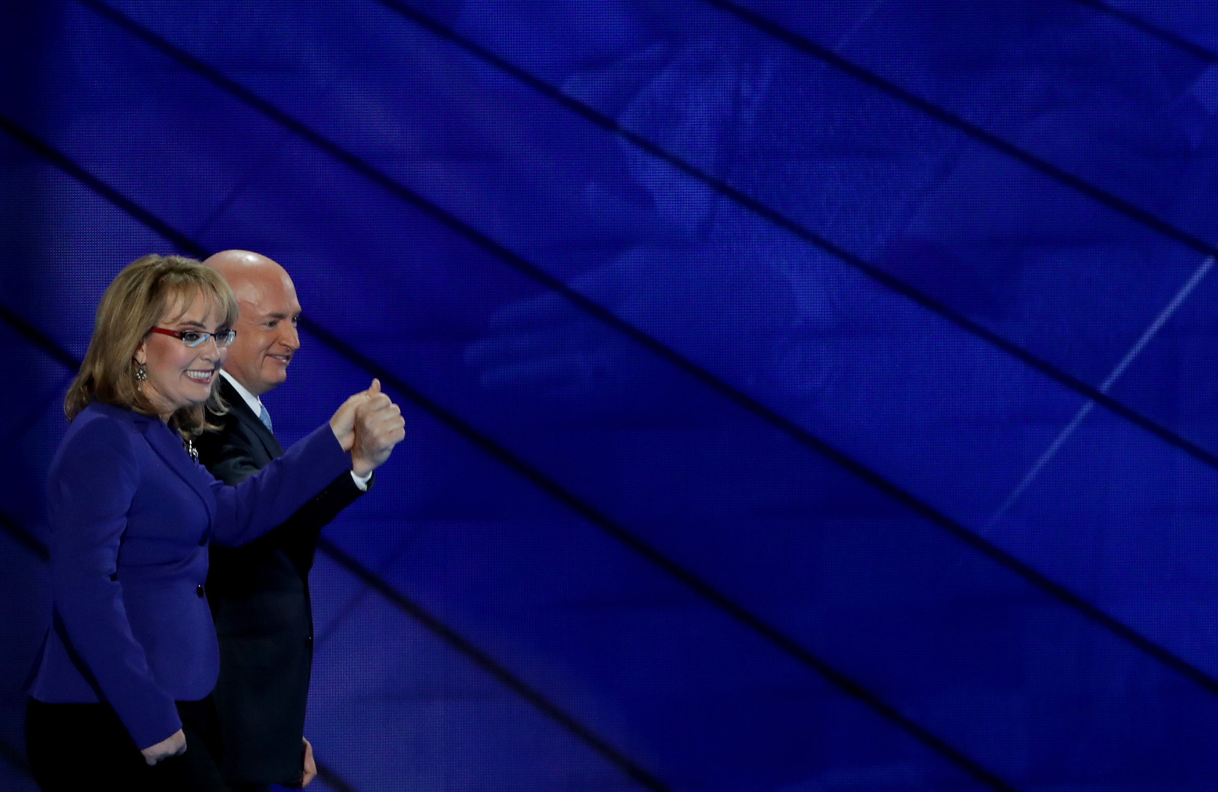 Gabby Giffords and Mark Kelly Talk About Her Recovery