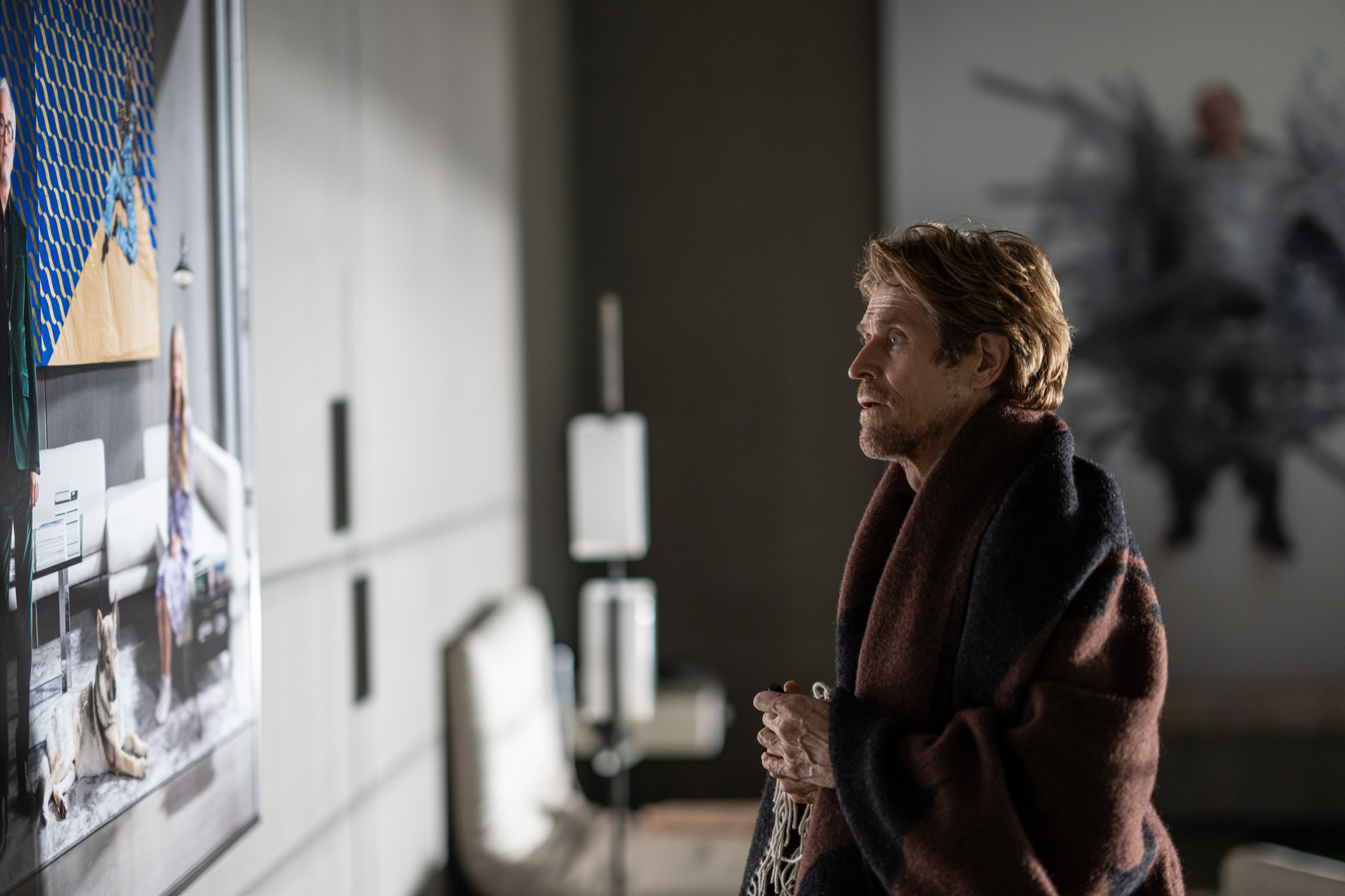 Inside Review: Willem Dafoe Is Trapped With High-End Art