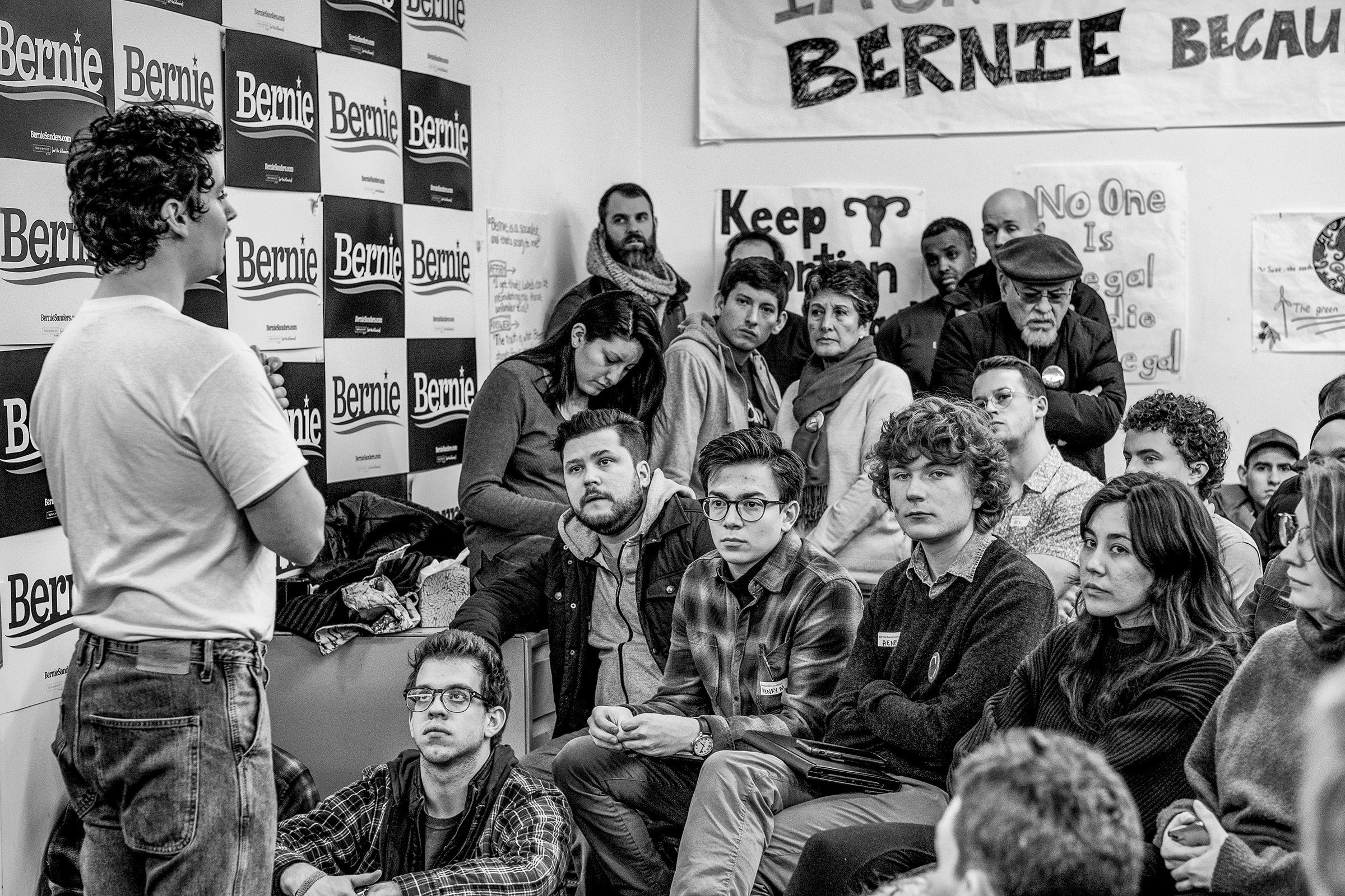 Inside Bernie Sanders’ Iowa Ground Game